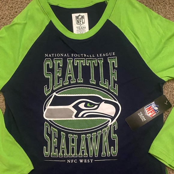 NFL | Shirts & Tops | Seattle Seahawks Shirt Youth Nfl On Field Apparel ...